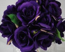 Popular items for royal purple rose on Etsy