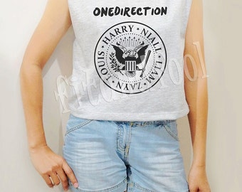 One Direction Shirts Pop Rock Shirts 1D Shirts Crop Top Crop TShirt ...