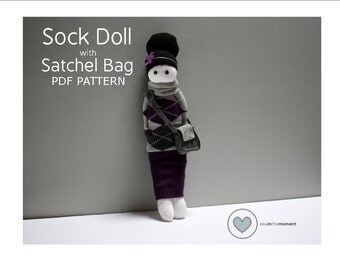 Popular items for sock doll patterns on Etsy