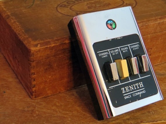 Zenith Space Command Tv Remote Control Vintage Television
