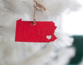 i heart Maryland State Ornament Bamboo Maryland by truche