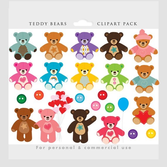 Teddy bear clipart teddies clip art cute bears
