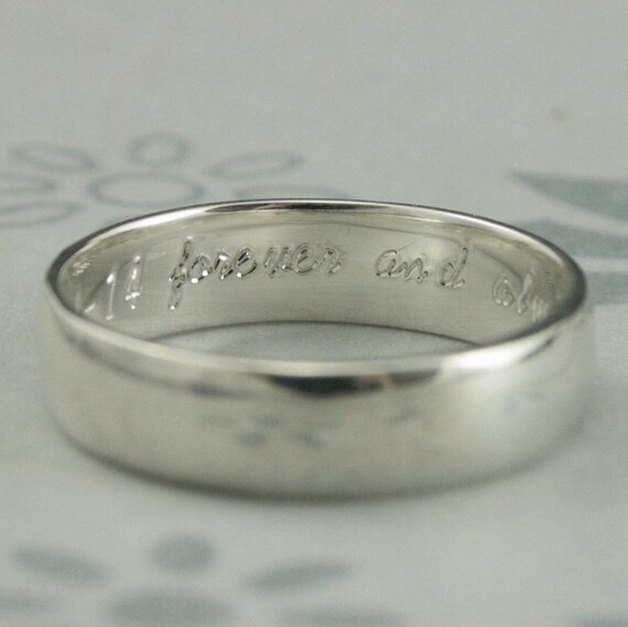Inside Ring EngravingProfessional Personalized Ring