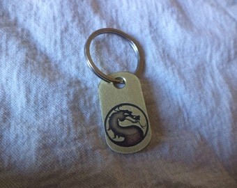 Mortal Kombat inspired keychain