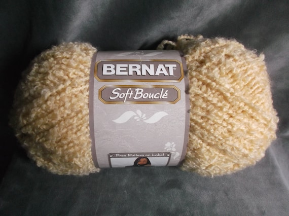 Bernat Soft Boucle yarn 1 skein