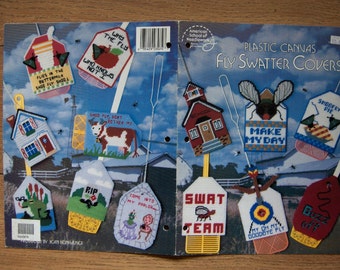 Plastic Canvas pattern FLY SWATTER COVERS