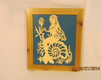 Mermaid frame | Etsy