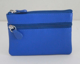 Soft Genuine Leather Change Purse coin wallet by coolblade