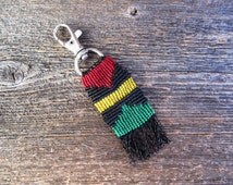 Popular items for macrame key chain on Etsy