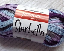 Starbella ruffle yarn in Eventide