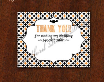Halloween thank you | Etsy