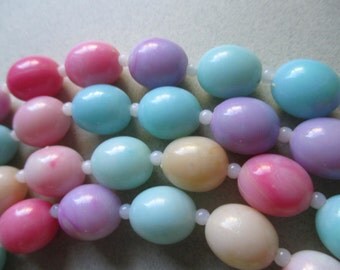 Jelly bean beads | Etsy