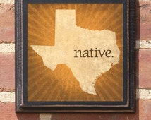 Popular items for texas native on Etsy