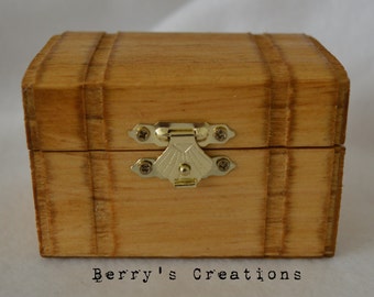 Mini treasure chest | Etsy