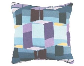 Modern and Contemporary Needlepoint Kits by pompomkits on Etsy