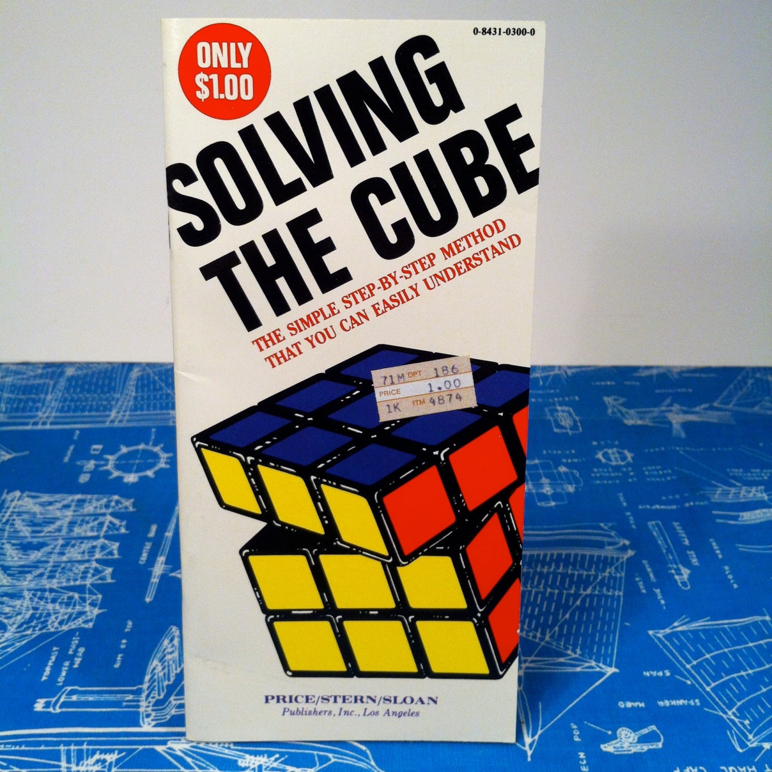 Solving the Cube Book 1981 How to Solve Rubik's by vintagebaron