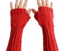 Popular items for red arm warmers on Etsy