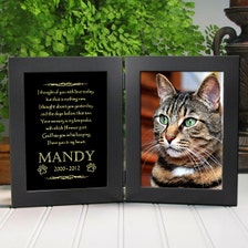 Personalized Picture Frame For Cat Memorial