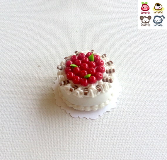 Polymer Clay Cake miniature cake food figurine birthday