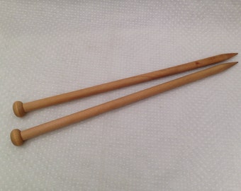 Popular items for wood knitting needle on Etsy