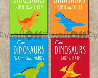 Popular items for dinosaur bathroom on Etsy