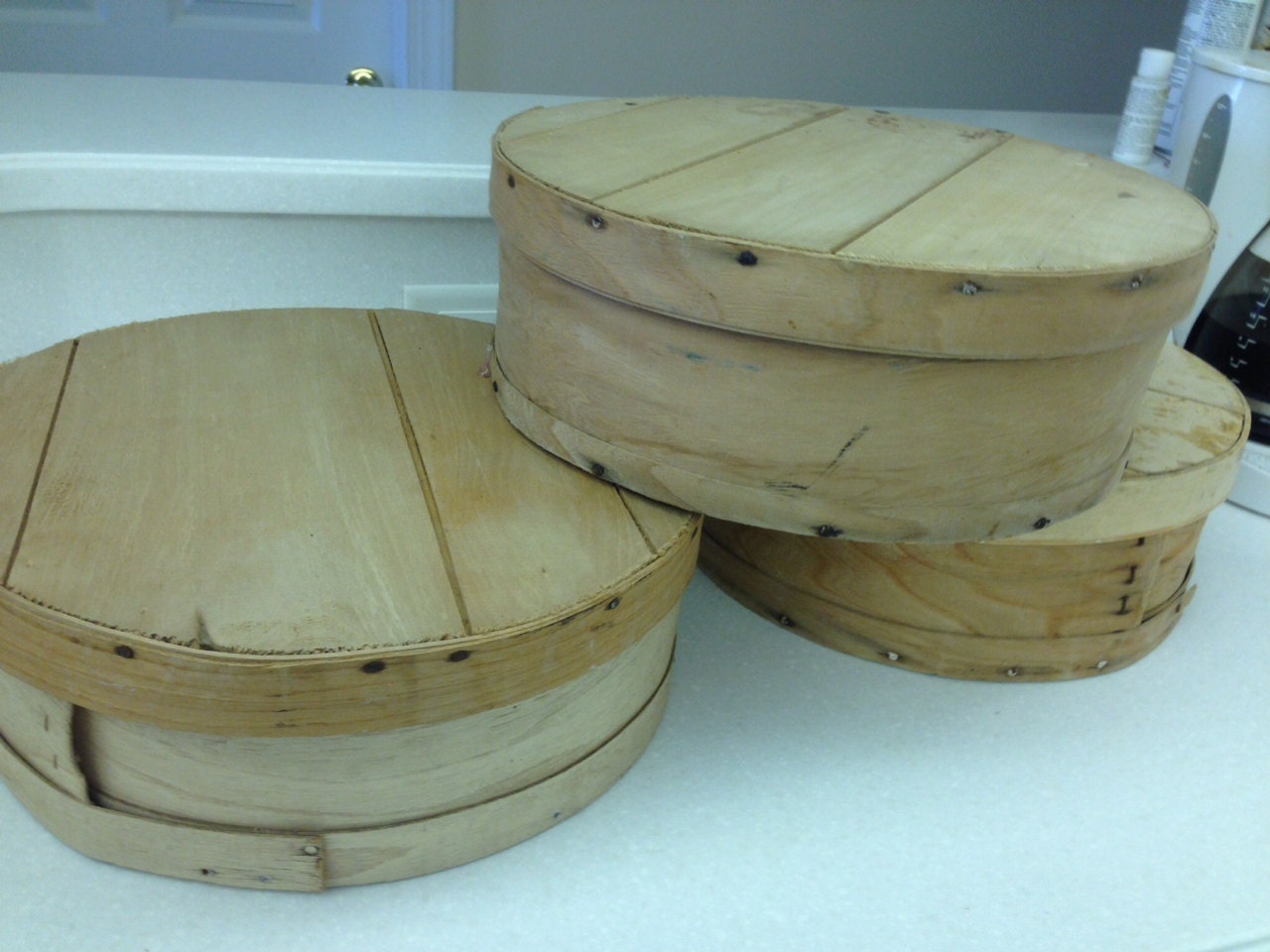 3 separate wood cheese boxes – Haute Juice