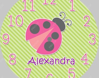 Ladybug clock | Etsy