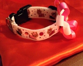Popular items for Yorkie dog collars on Etsy