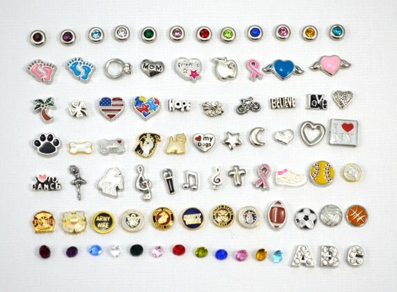 Items similar to Floating Locket Charm | Memory Locket Charm | Floating ...