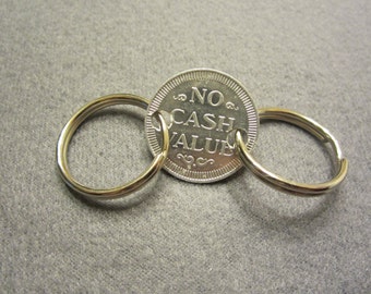 Popular items for double key ring on Etsy