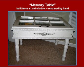 Popular items for memory table on Etsy