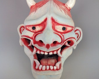 Popular items for hannya mask on Etsy