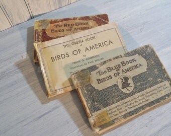 Vintage bird book | Etsy