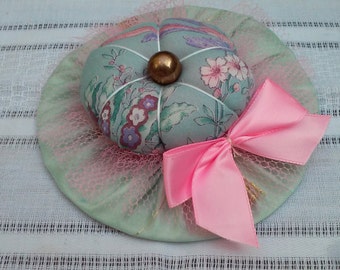 Items similar to 20% OFF Vintage Pin Cushion, Antique Hat Pin Cushion ...