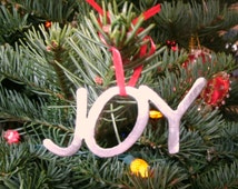 Popular items for joy ornament on Etsy