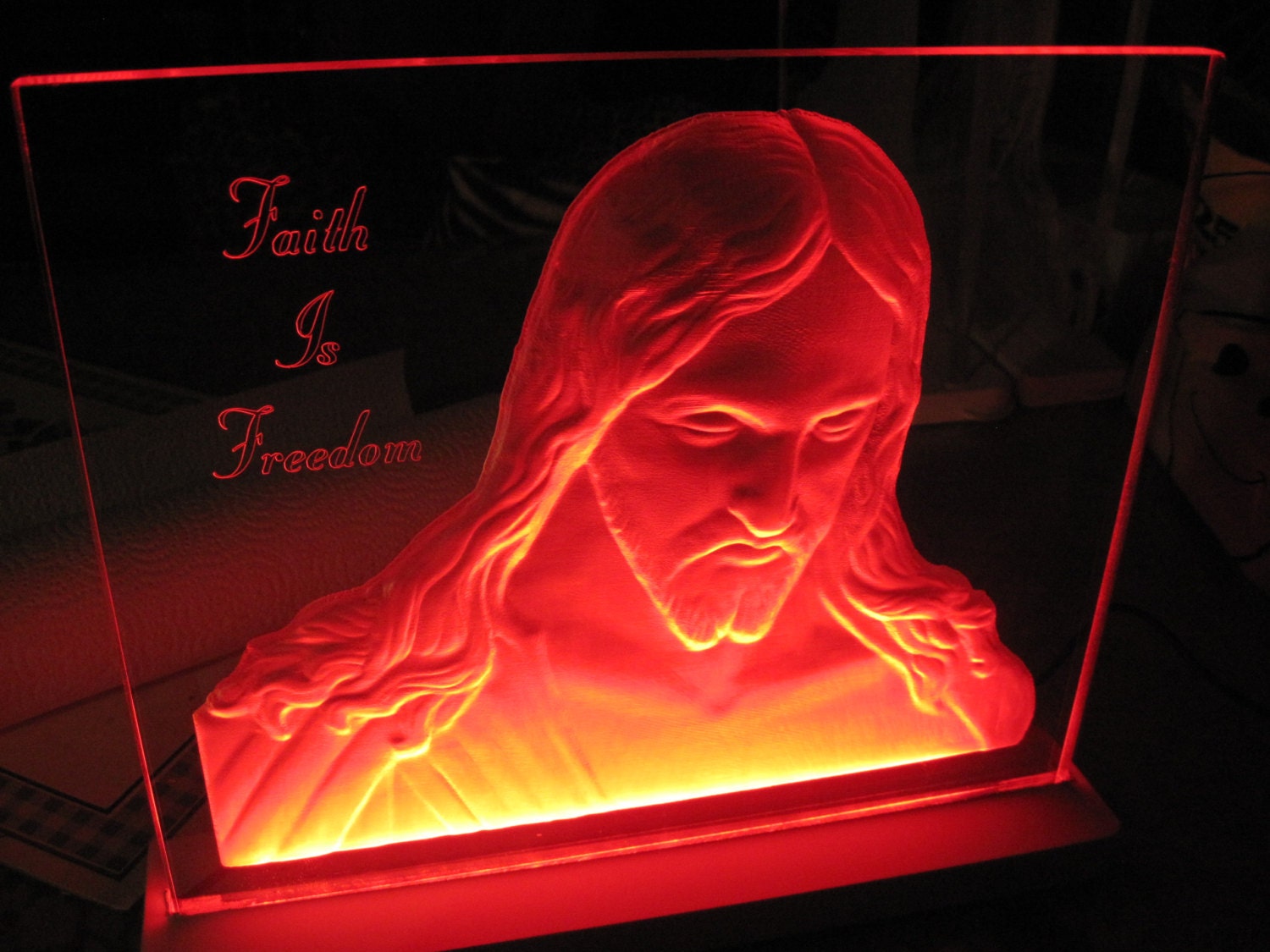 Edge Lit Acrylic Signs