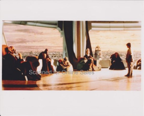 Star Wars Anakin Skywalker Council Meeting 8x10 Photo
