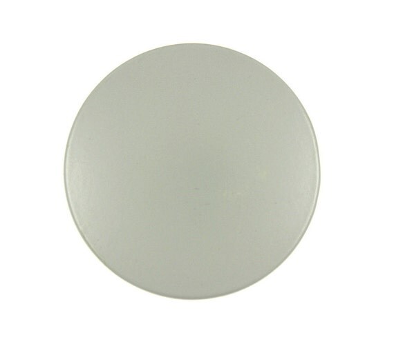 Large Metal Buttons Gray Metal Shank Buttons 38mm 1 1/2