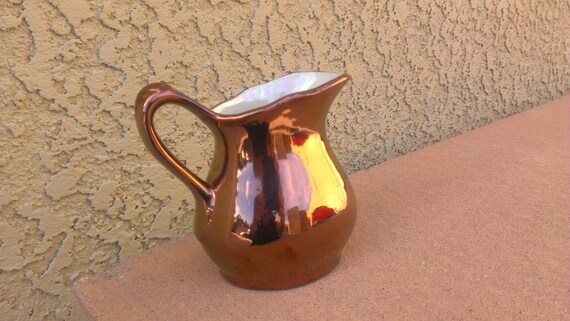 Vintage Marco Pottery Copper Glaze Luster Ware by TiesofMyFather