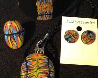 Polymer jewelry | Etsy
