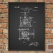 Computer Geek Wall Art Poster Set of 4 No.1 Computer Room