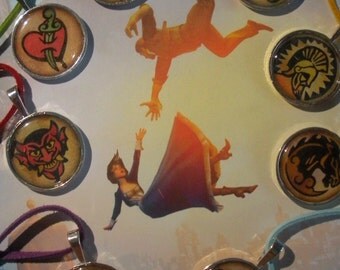 Bioshock Infinite Vigor Pendant Necklace