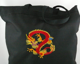 Popular items for dragon tote bag on Etsy