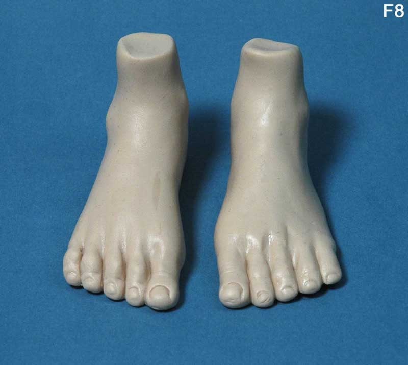Moldf8 3-inch foot mold Designed by by MaureenCarlsonStudio