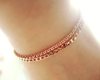 Double layer chain | Etsy