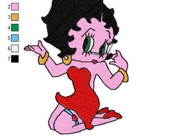 Betty boop pattern | Etsy
