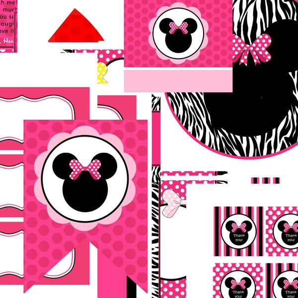 Minnie Mouse PSD - Imagui