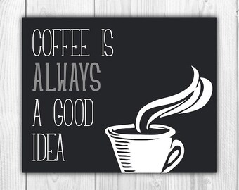 Popular items for coffee sign on Etsy