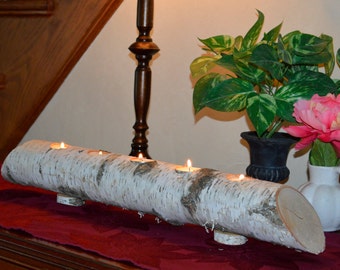 Popular items for log centerpiece on Etsy