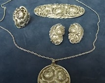 Unique repousse ring related items | Etsy